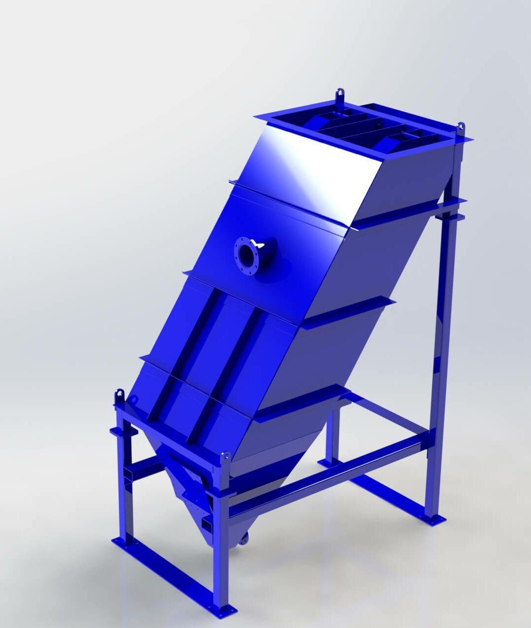 NEW Lamella 150 GPM Slant Plate Clarifier CL2127 | Ronatec