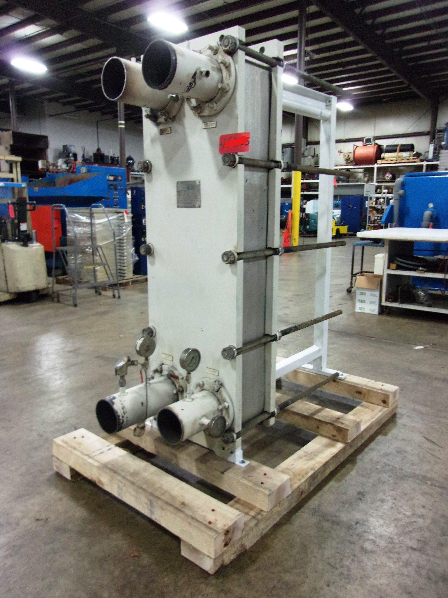 Used Heat Exchanger – API Stainless Steel Model STGM66 Heat Exchanger ...